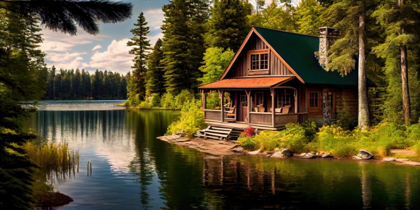 Chalets à vendre au bord de l'eau en reprise de finance (Québec ...